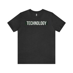 Technology T-shirt, Tech Futurist T Shirt, Geeky Techie Sci Fi Futurism ...
