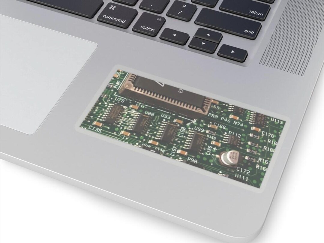 Motherboard Tech Sticker, PCB Laptop Accessory Vinyl Adhesive, Cyber ...