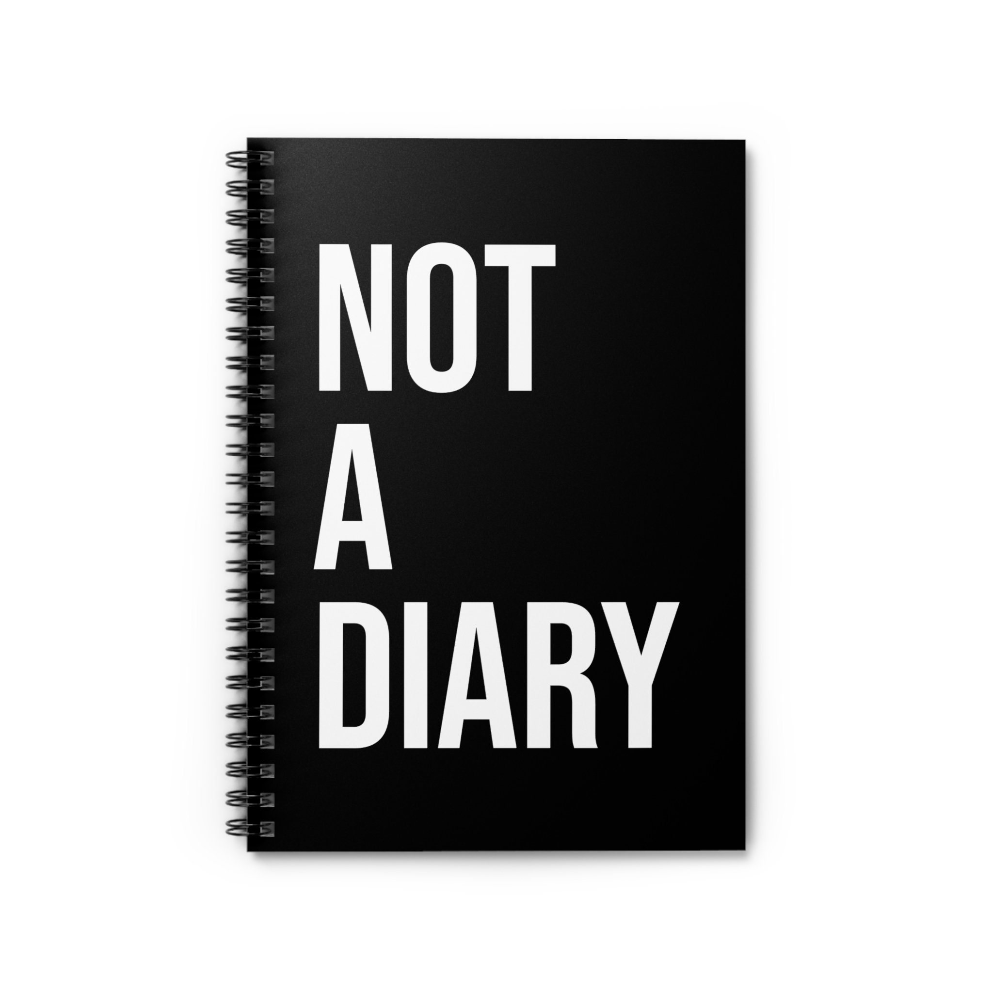Not A Diary Notebook Sassy Note Book Tween Journal - Etsy