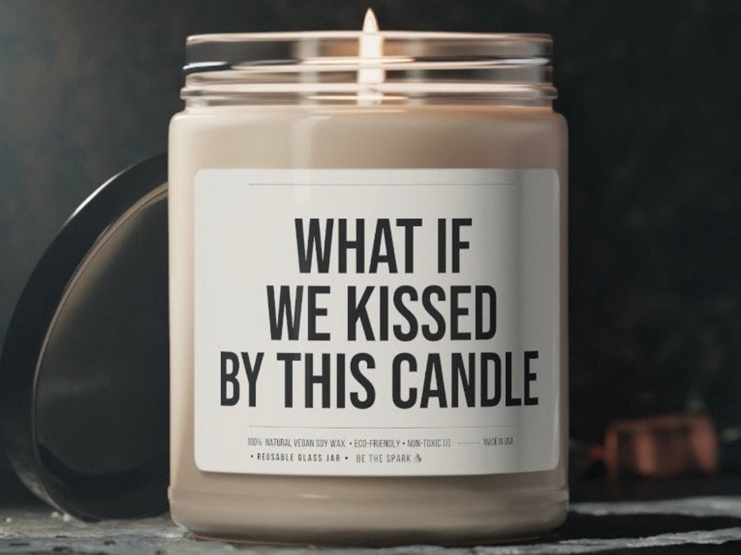 What If We Kissed by This Candle, Gen Z Meme Valentine Day Gift ...