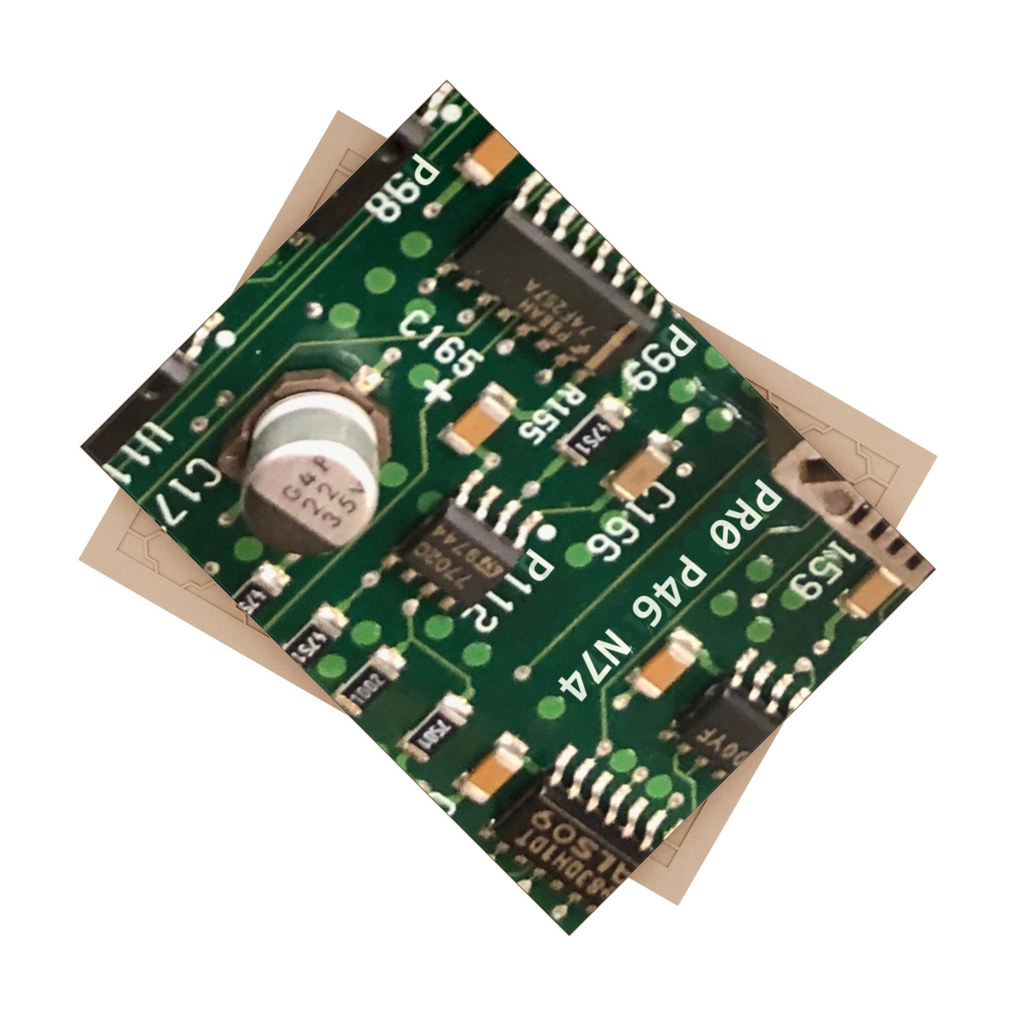 PCB Ceramic Tile, Circuit Print Tile, Tech Computer Themed House Gift ...