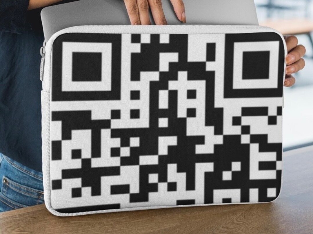 QR Code Laptop Sleeve, Computercore Soft Tech Device Protection Case ...