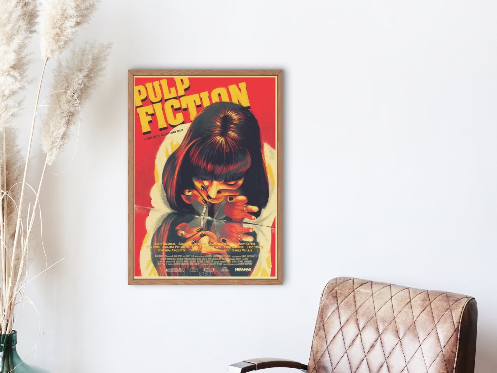 Pulp Fiction Poster Vintage Pulp Fiction Movie Poster Pulp - Etsy
