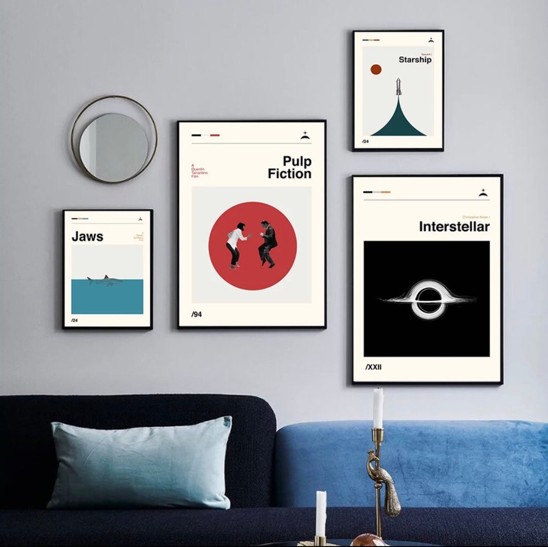 Retro Movie Poster Kult Movie Poster Jaws Poster - Etsy