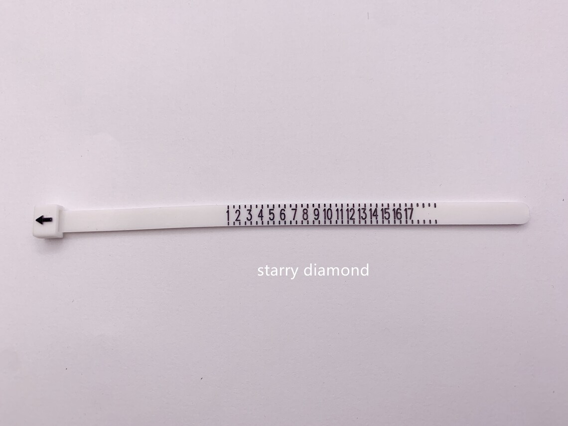 Free Ring Size Reusable Ring Sizer US Ring Size Tool Find Your True ...