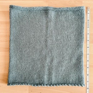 Easy Cowl Knitting PATTERN, Worsted Weight Scarf (digital Download) One ...