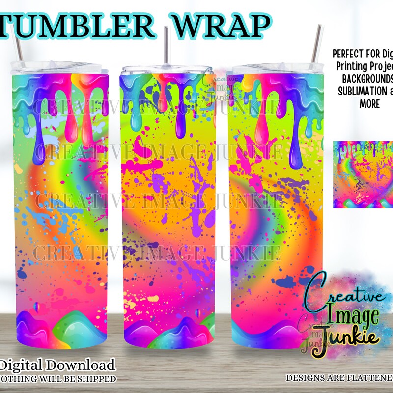 Dripping Rainbow - Etsy