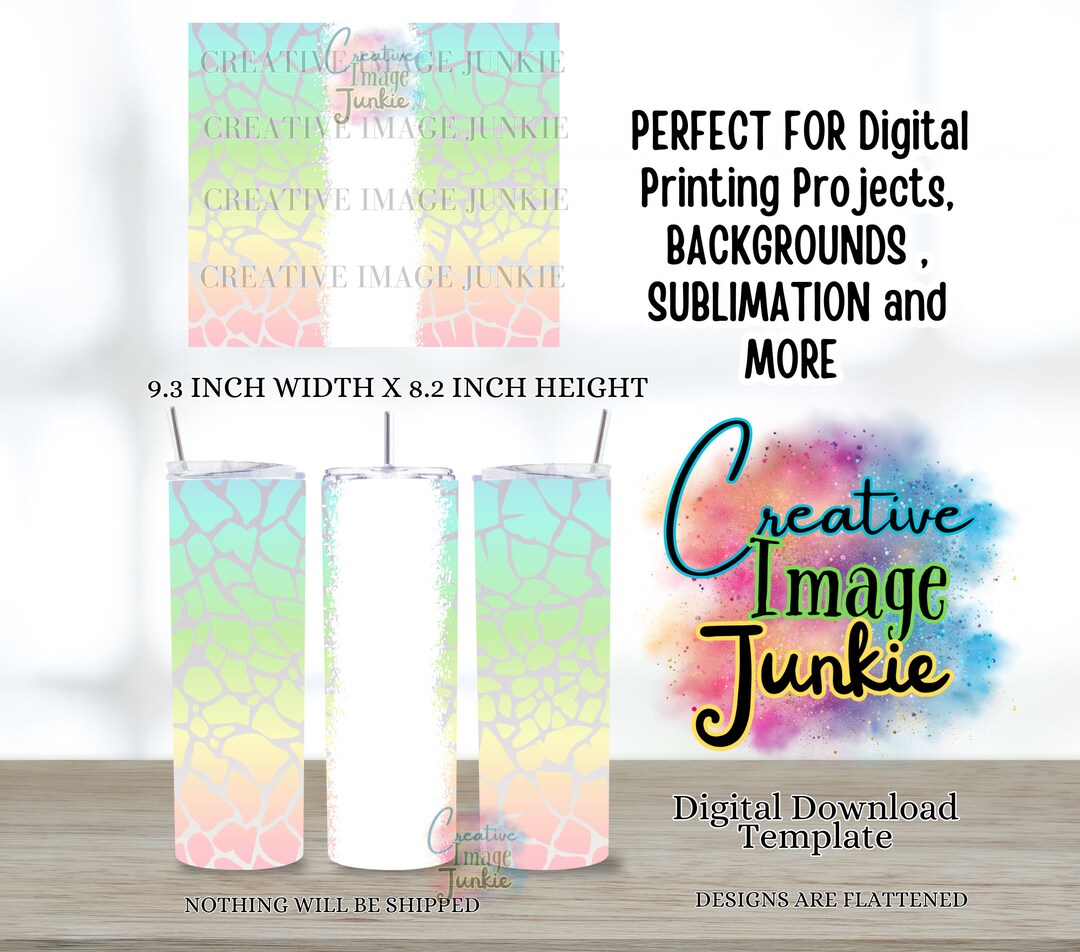 Personalize Tumbler Design, Add Your Own Text, Tumbler Digital Download ...