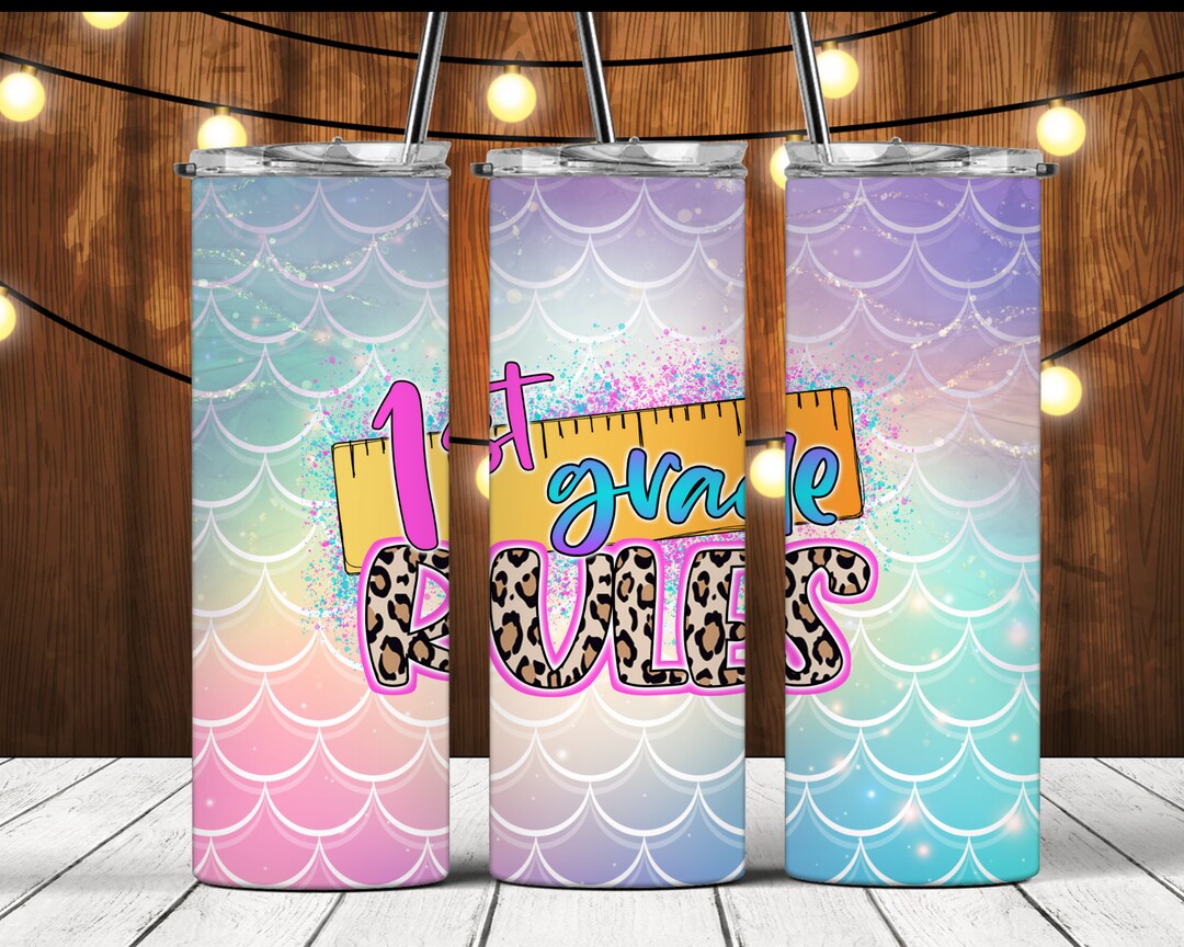 1st Grade Rules Printable Sublimation Template Wrap Design - Etsy