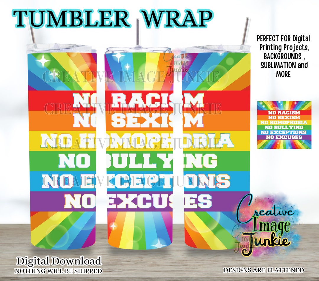 LGBTQIA Tumbler Wrap, 20oz Sublimation Tumbler Wrap, Pride Tumbler Wrap ...