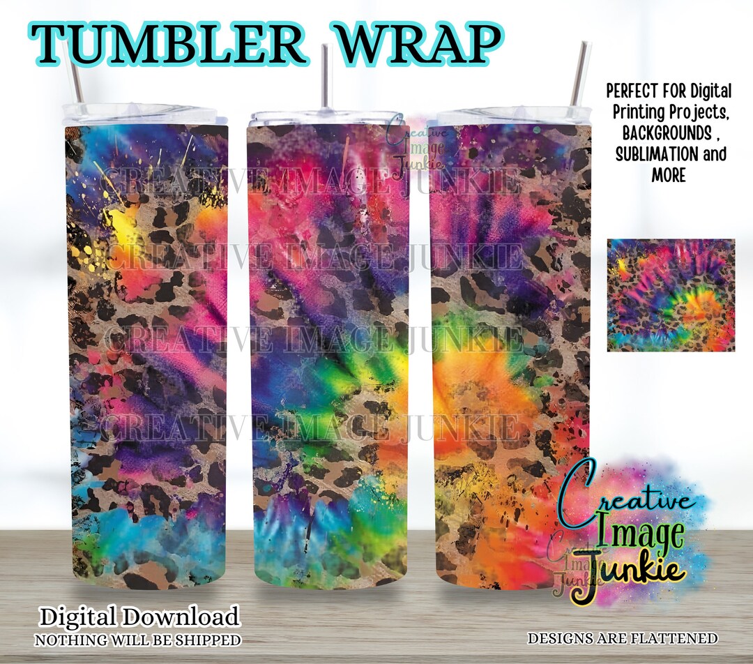 Rainbow Png, Multi-colored Cheetah Print, Tie Dye Leopard Png - Etsy
