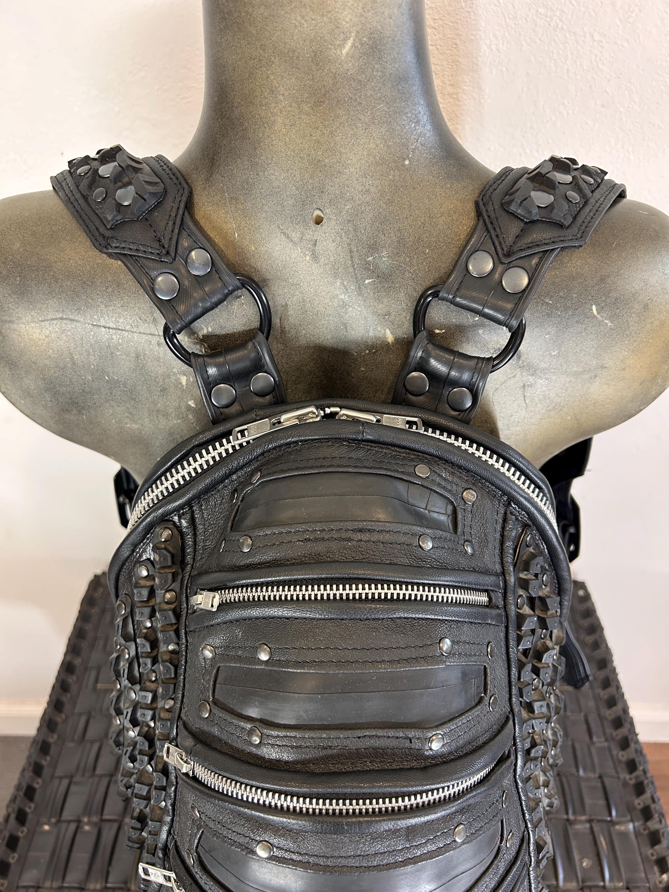 Cyberpunk Armadillo Backpack - Etsy