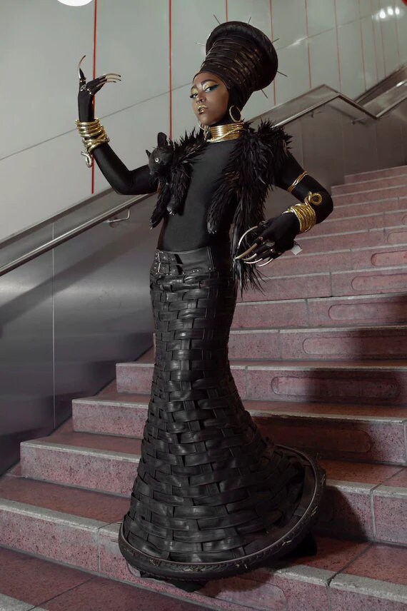 Queen of the Apocalypse Woven Tire Skirt - Etsy