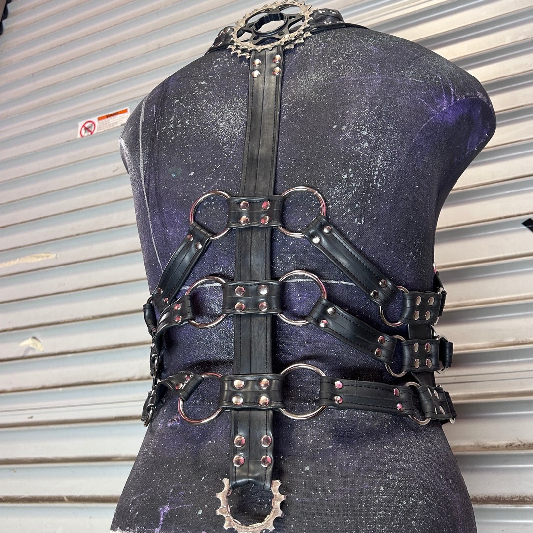 Men’s Ruff Rider Harness (silver Hardware) - Etsy