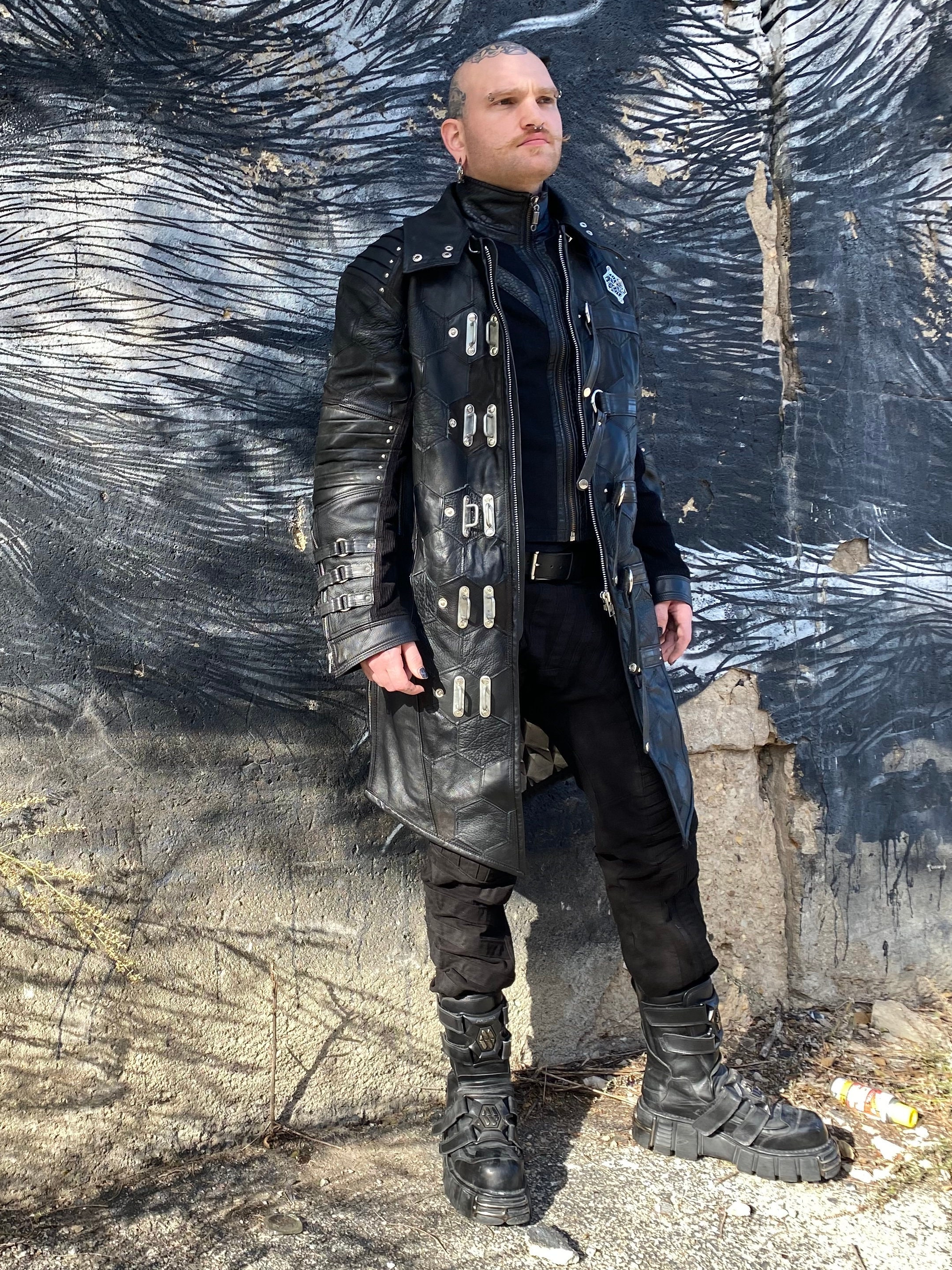 Mens Ultra Cyberpunk Winter Jacket - Etsy