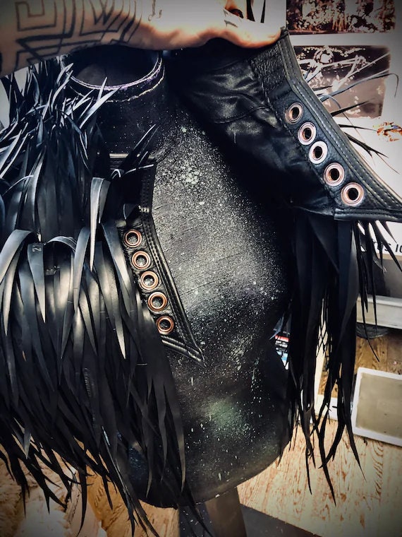 Rubber Feather Royalty Shoulder Guards - Etsy