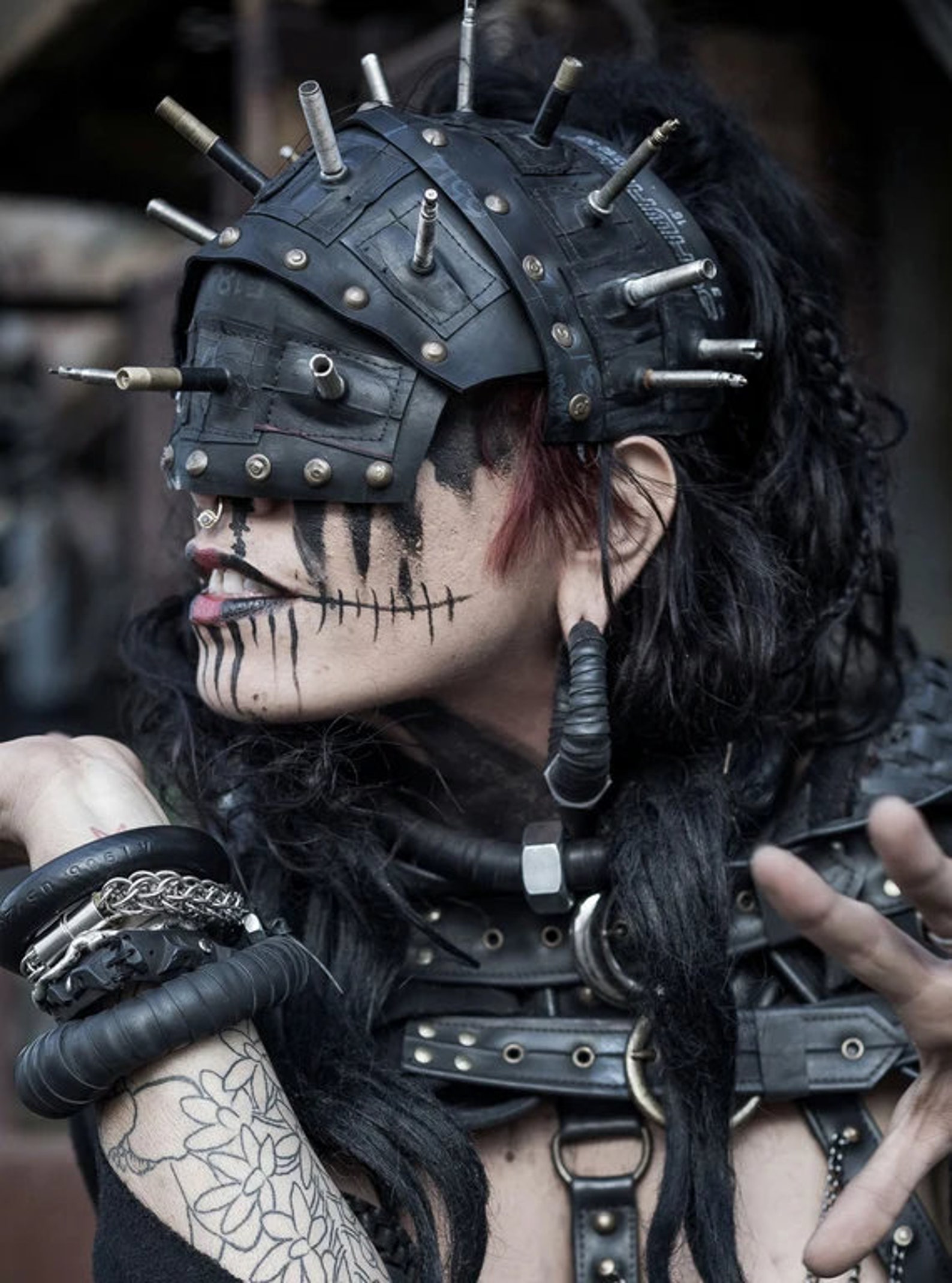 Post Apocalyptic Rubber Face Mask - Etsy