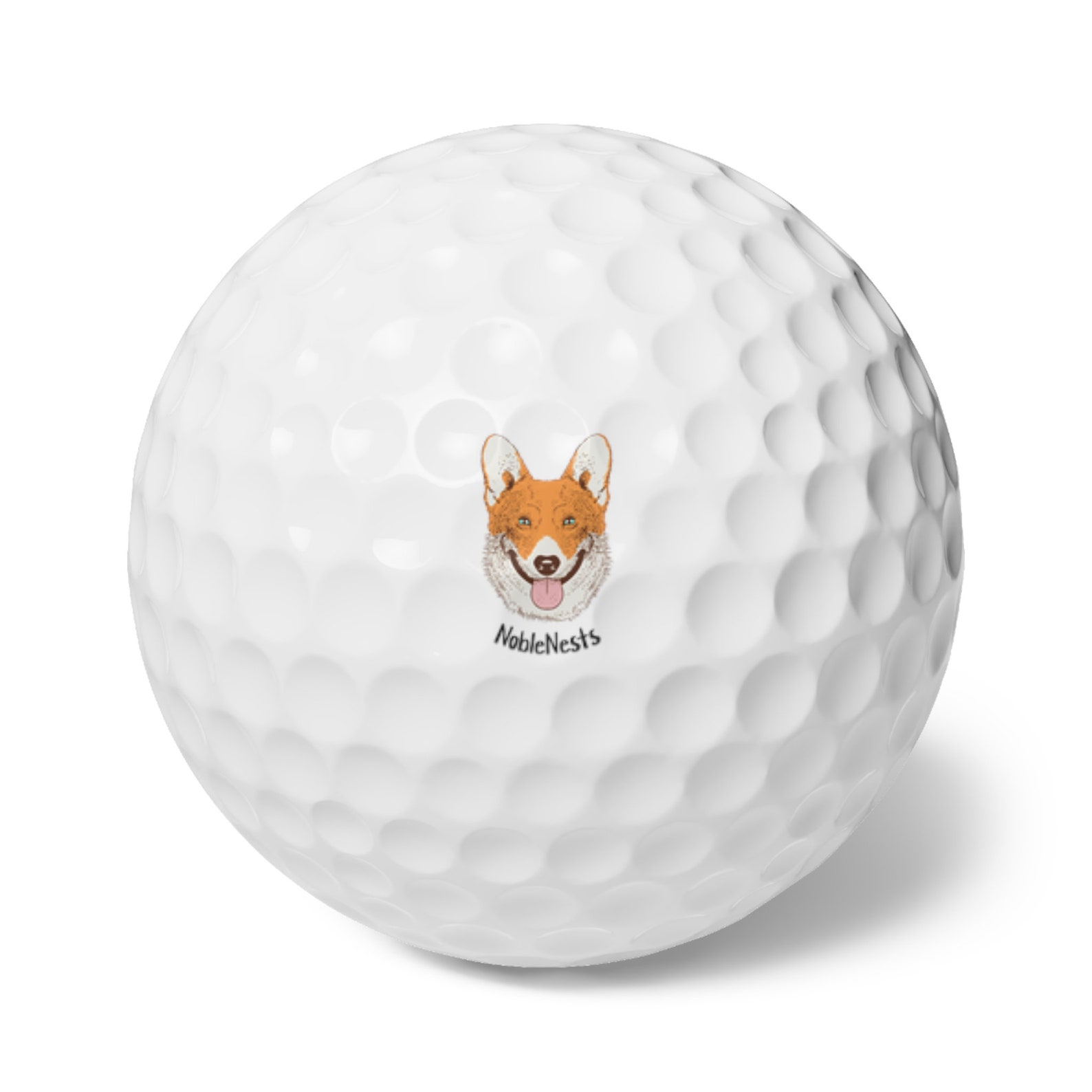Corgi Golf Balls Golfer Gift Set of 6pcs Dogs Golfing Unique Gift - Etsy