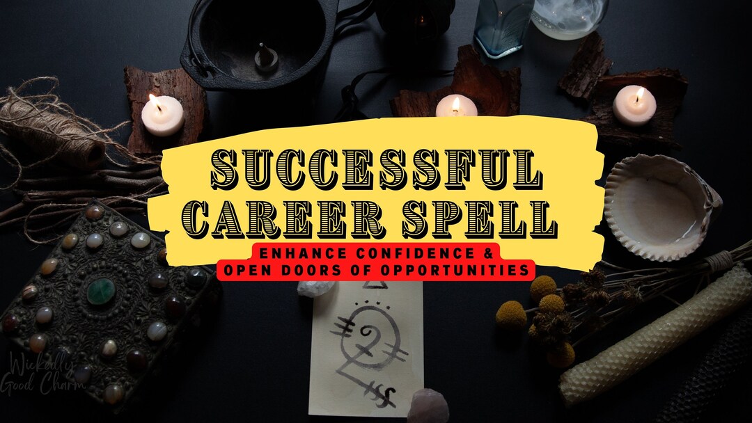 CAREER SPELL CAST - More New Opportunities & Unexpected Blessings! - Etsy
