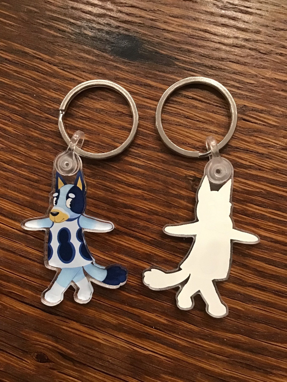Bluey X Animal Crossing Keychain - Etsy