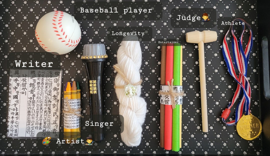 Doljabi Set Koreanbirthday Gift Ddoljabi Kit Dohl Table Dol Party ...