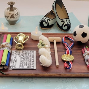 Korean Custom Dohl Party Rental Set Korean1st Birthday Dohl Tower Cake ...