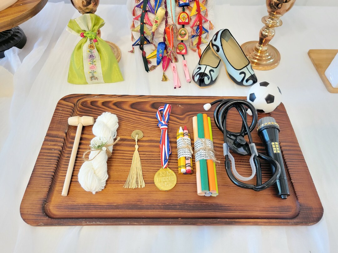 Doljabi Set Korean Birthday Gift Doljabi Kit Dohl Table Dol Party ...