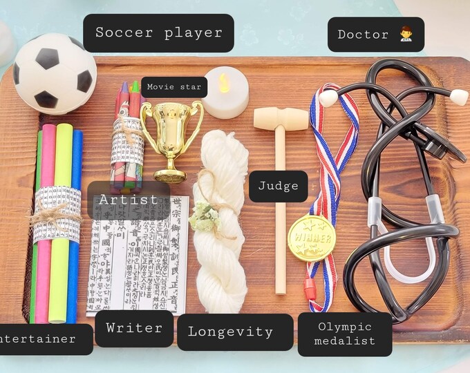 Doljabi Set Korean First Birthday 9 Items Doljanchi 1st Birthday Dol ...