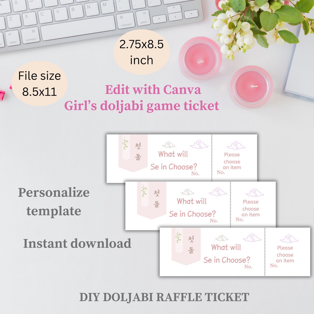 Diy doljabi Ticket doljabi Symbol Verlosung Tické Dohl Ticket doljabi ...