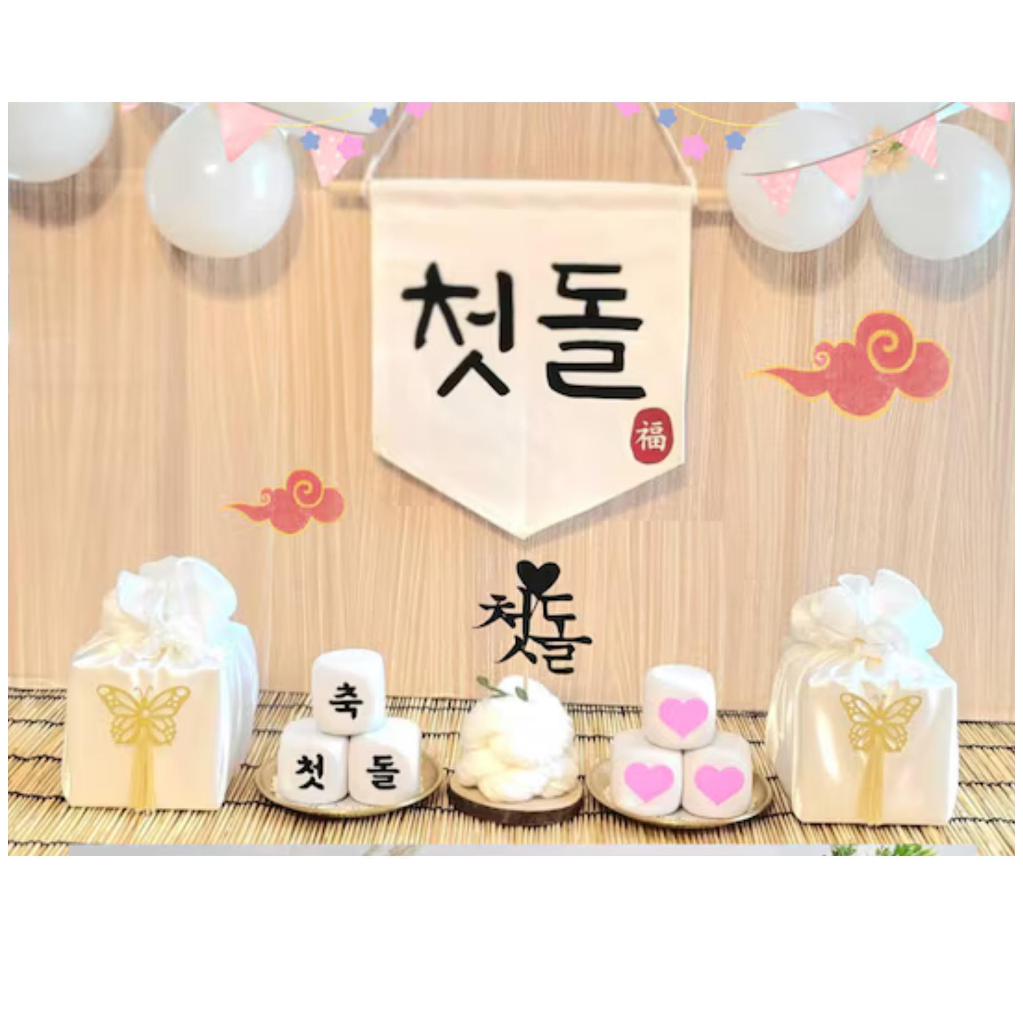 Dohl Decor Doljanchi Dohl Set Dohl Decoration Korean Dohl Decor ...