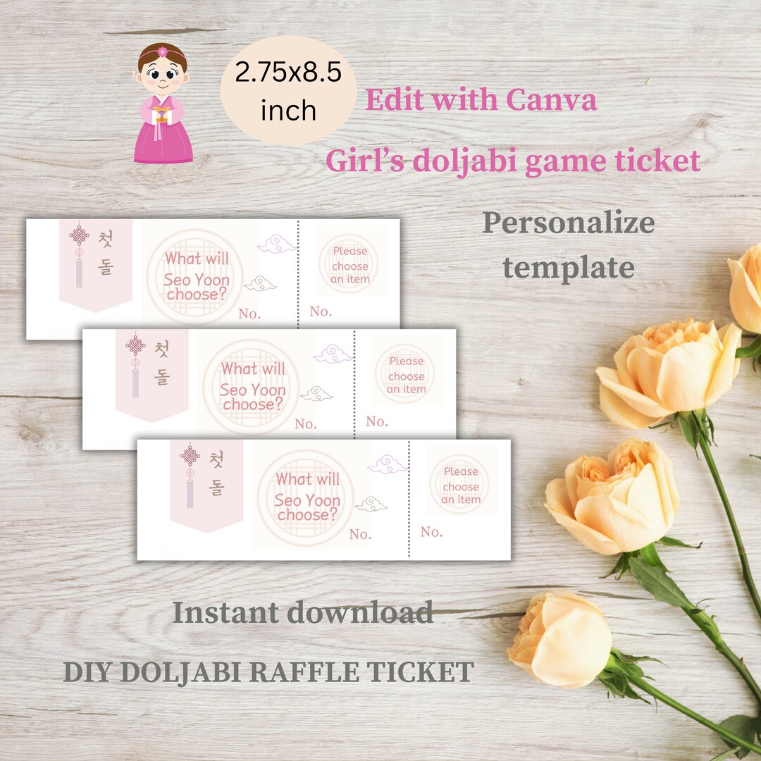 Diy Doljabi Ticket Doljabi Icon Raffle Ticke Dohl Ticket Doljabi Game ...