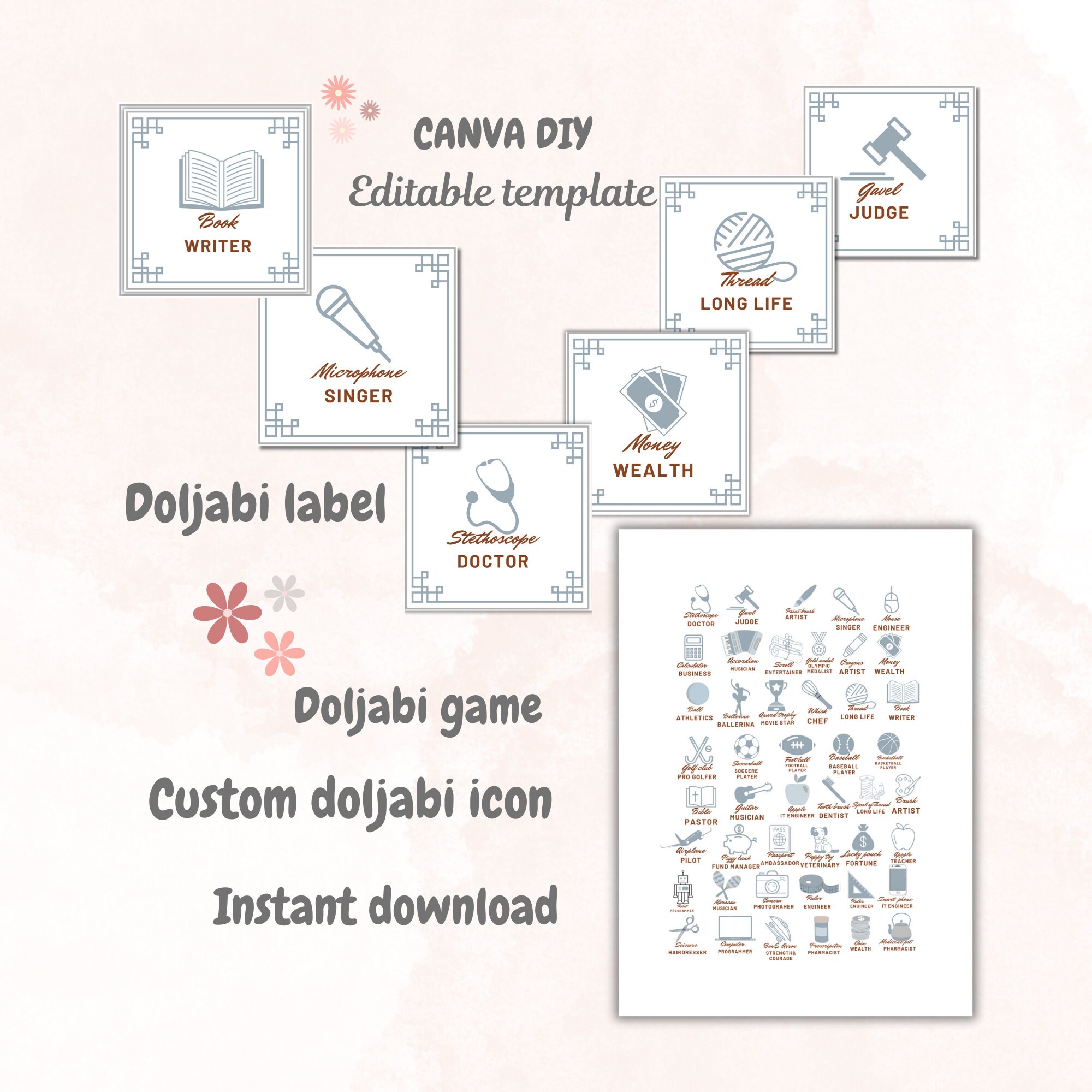 Doljabi Jar Label Print Doljabi Icon Raffle Ticke Dohl Ticket Doljabi ...