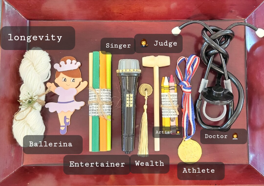 Doljabi Kit for Korean Girls Doljabi Ceremony 1st Birthday Celebration ...