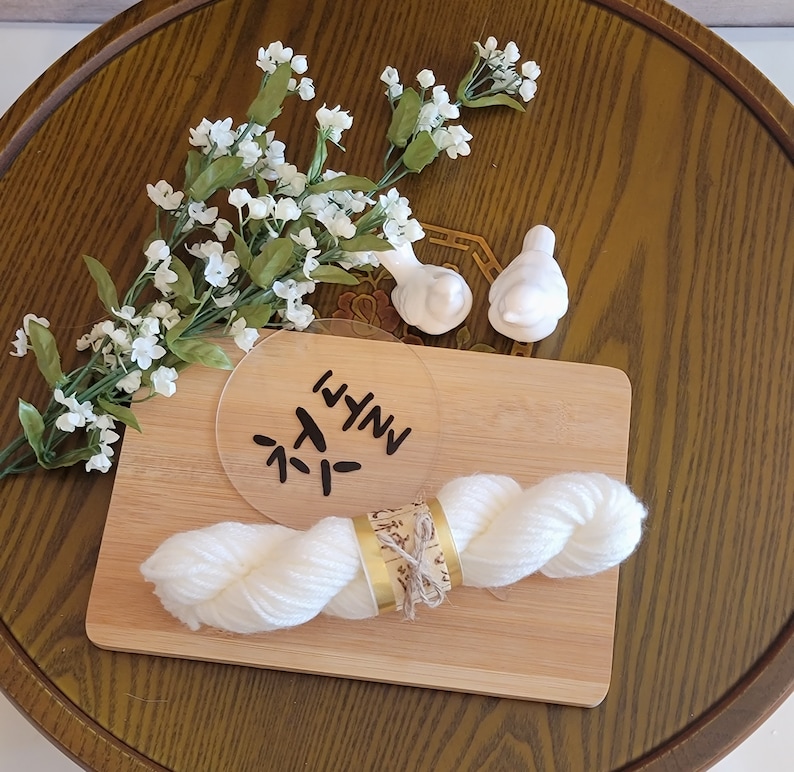 Korean 1st Birthday Doljabi Yarn Cake Thread Cake Topper Dohl Party ...