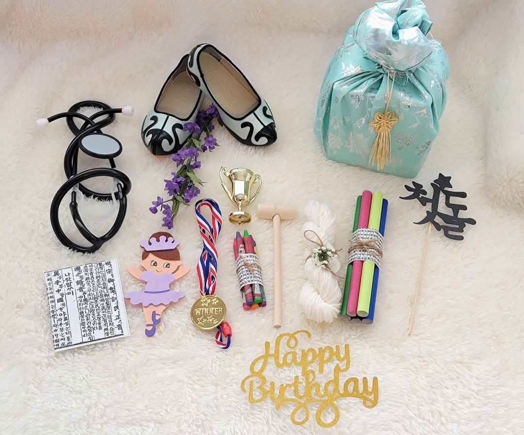Korean 1st Birthday Dohl| Doljabi Set|| Doljabi Kit| Korean Dohl| Dohl ...