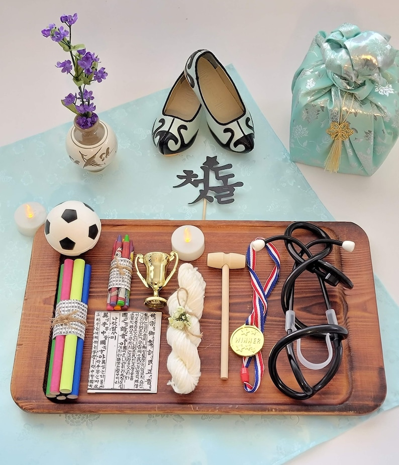 Doljabi Kit for Korean 1st Birthday Dohl Table Decoration Dohlparty ...