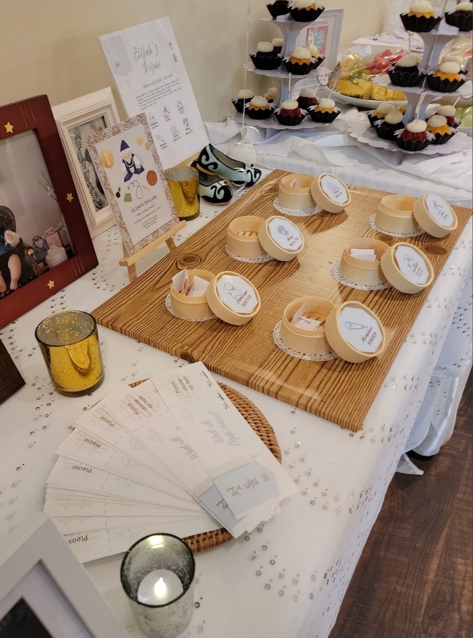 Korean Doljabi Board Diy Editable Custom Template for Dohl Party ...