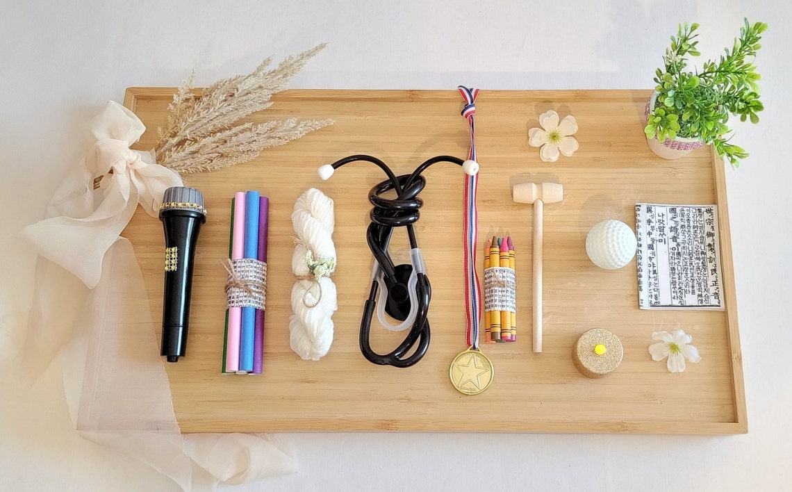 Korean Doljabi Set for Dohl Party Traditional Decoration Supplies ...