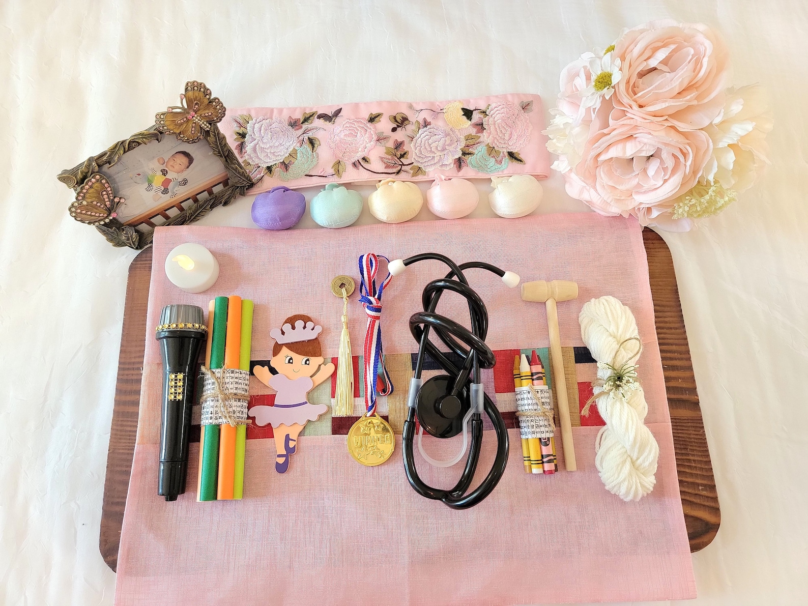 Korean Custom Dohl Party Set Rental Dohl Tower Cake Doljabi Items ...