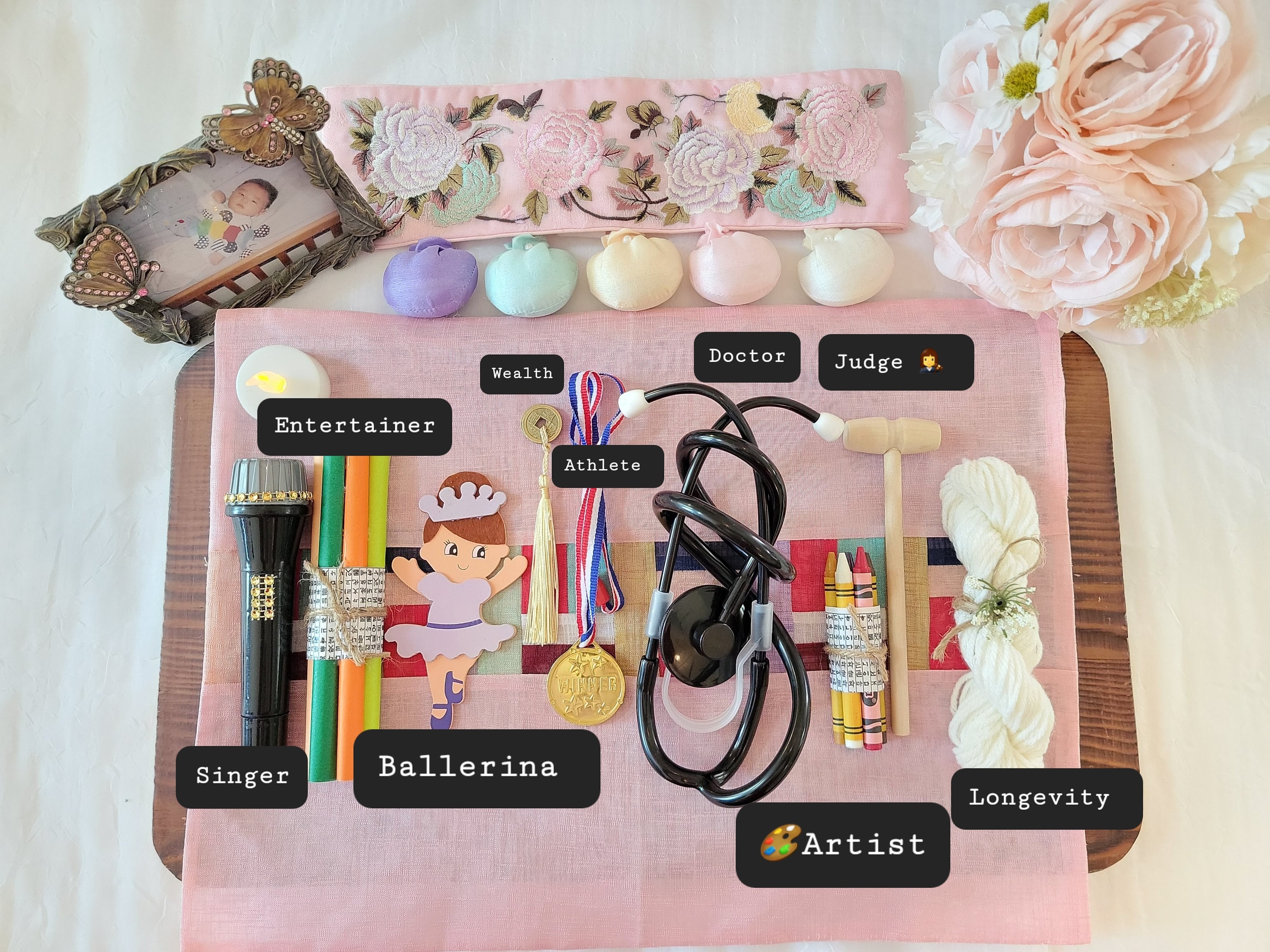 Korean Doljabi Gift Dohljabi Kit Korean Dol Pary Korean Dohl Decor ...