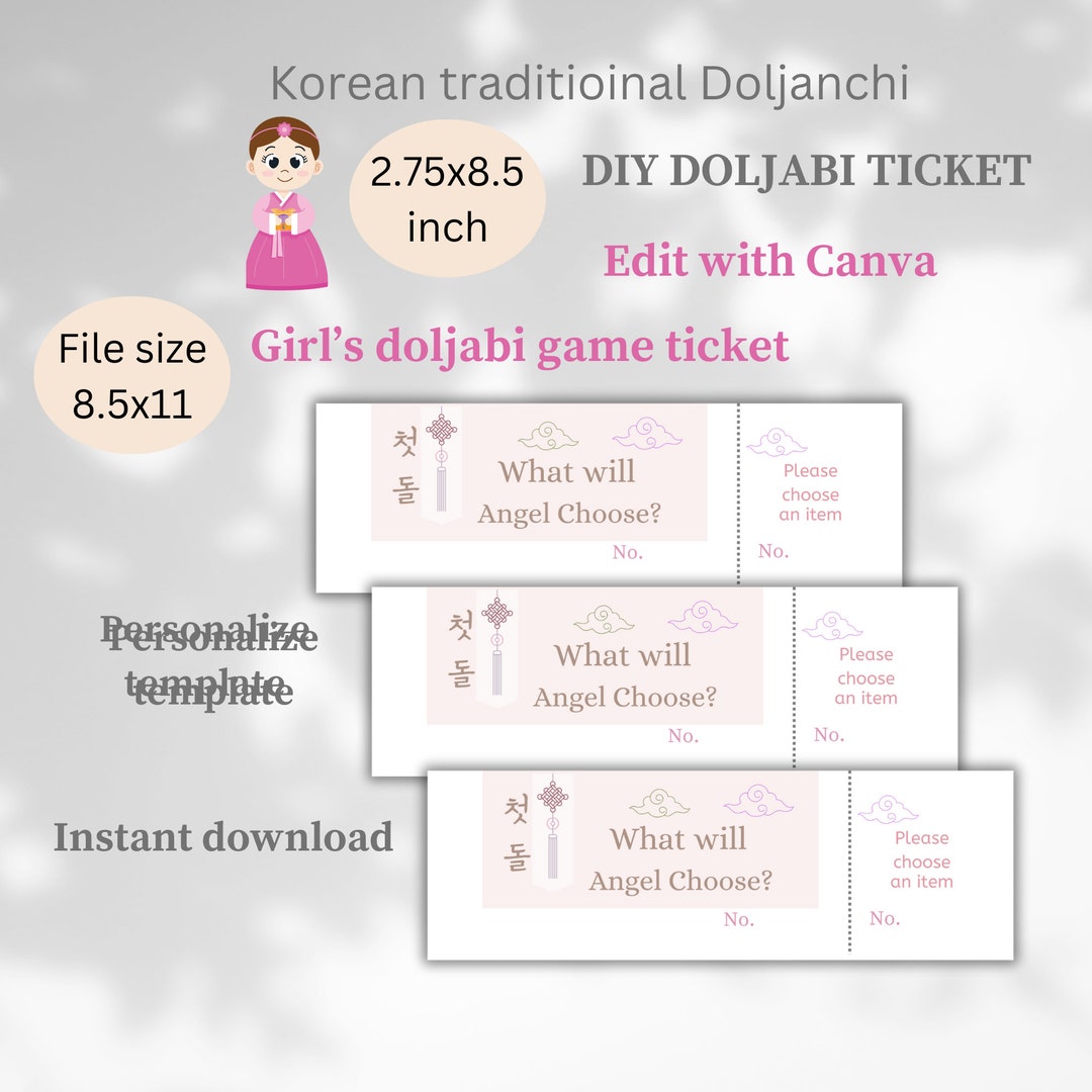 Diy Doljabi Ticket Doljabi Icon Raffle Ticke Dohl Ticket Doljabi Game ...
