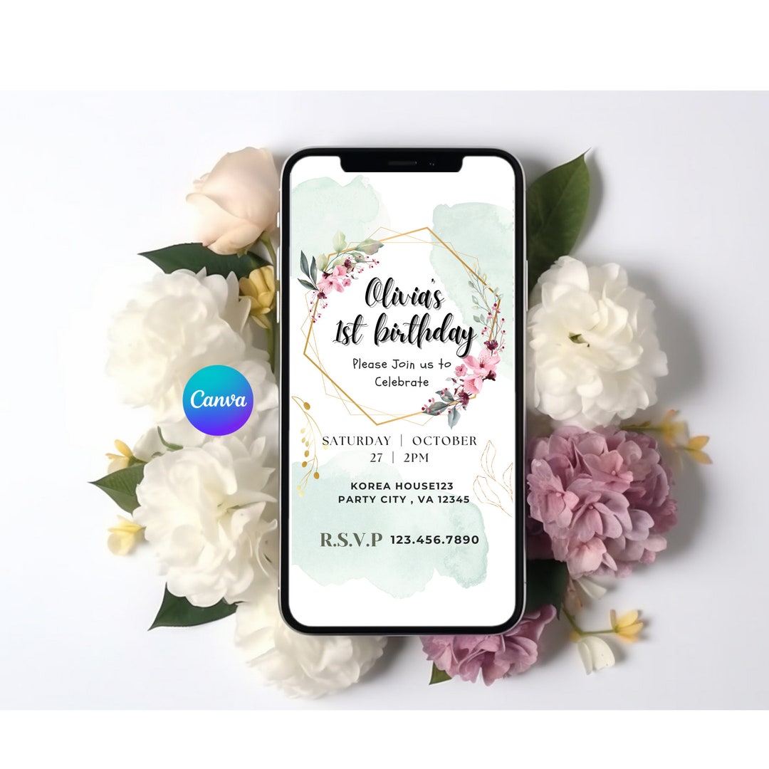 Dohl Invitation for Boy Custom Korean 1st Birthday Decor Doljanchi Dohl ...