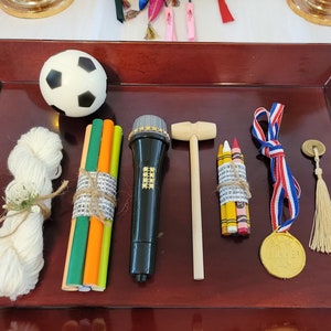 Doljabi for Girl Boy 돌잡이 Dohl Party Set for Korean Baby Doljanchi ...