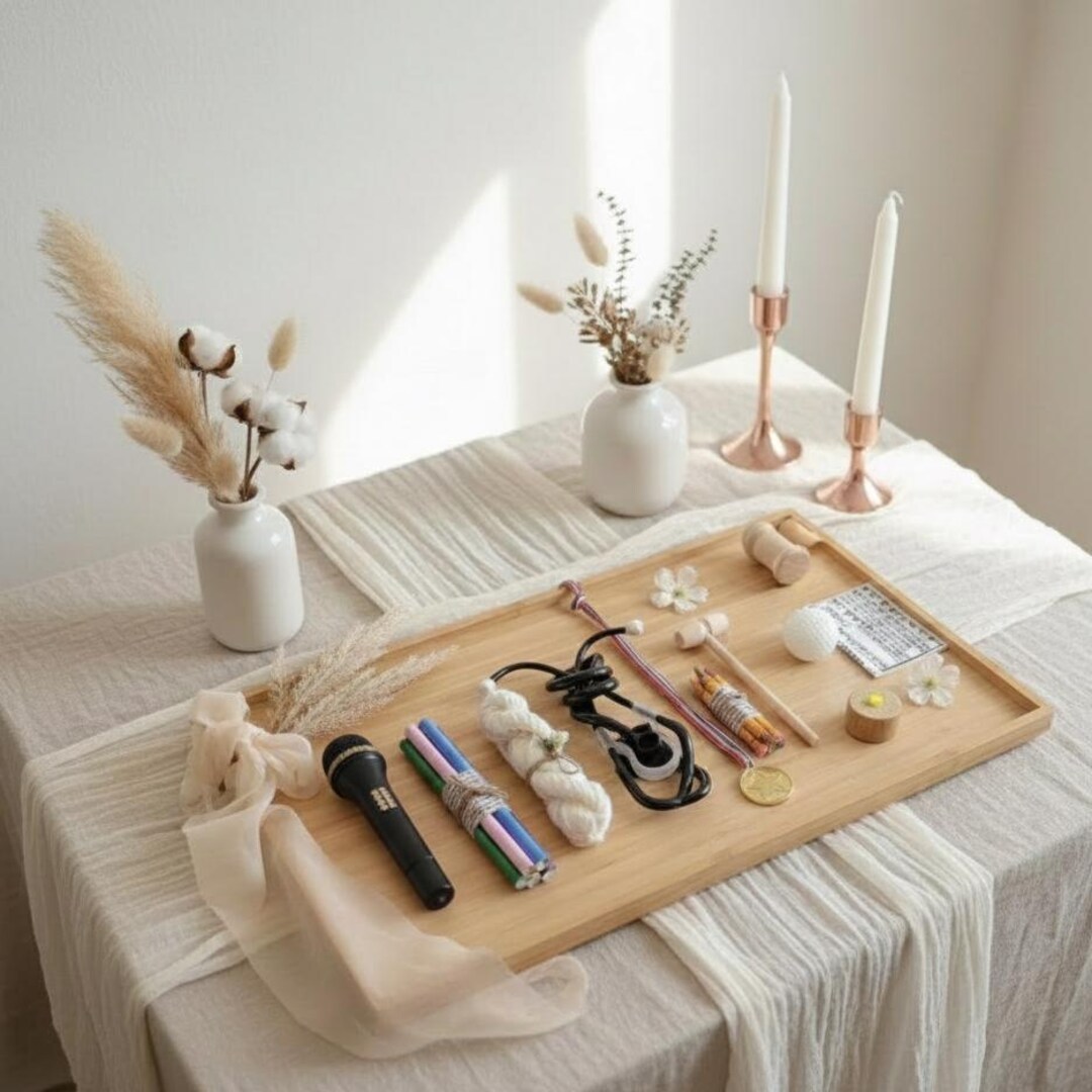 Korean Doljabi Set for Dohl Party Traditional Decoration Supplies ...