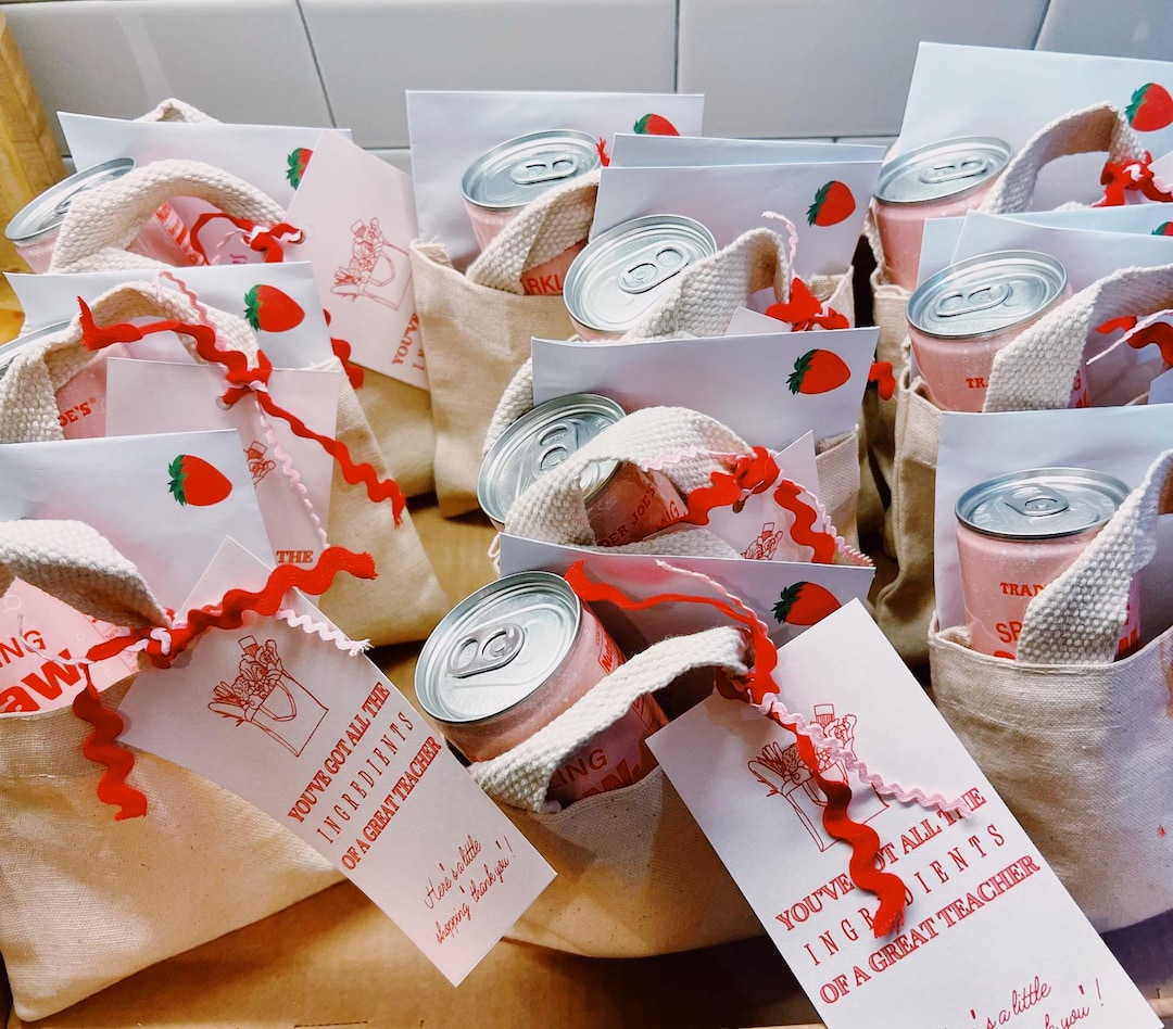 Teacher Appreciation Gift Tag: Printable PDF Download - Etsy