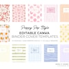 Tropical Fruits and Berries Binder Cover, 10 Printable & Editable ...