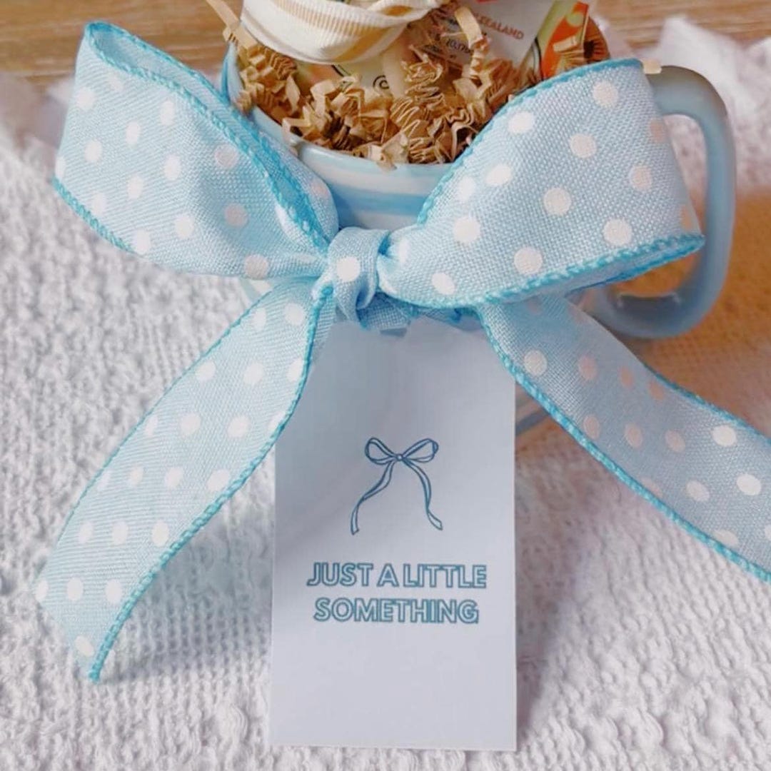 Just A Little Something | Printable Gift Tag Digital Download - Etsy