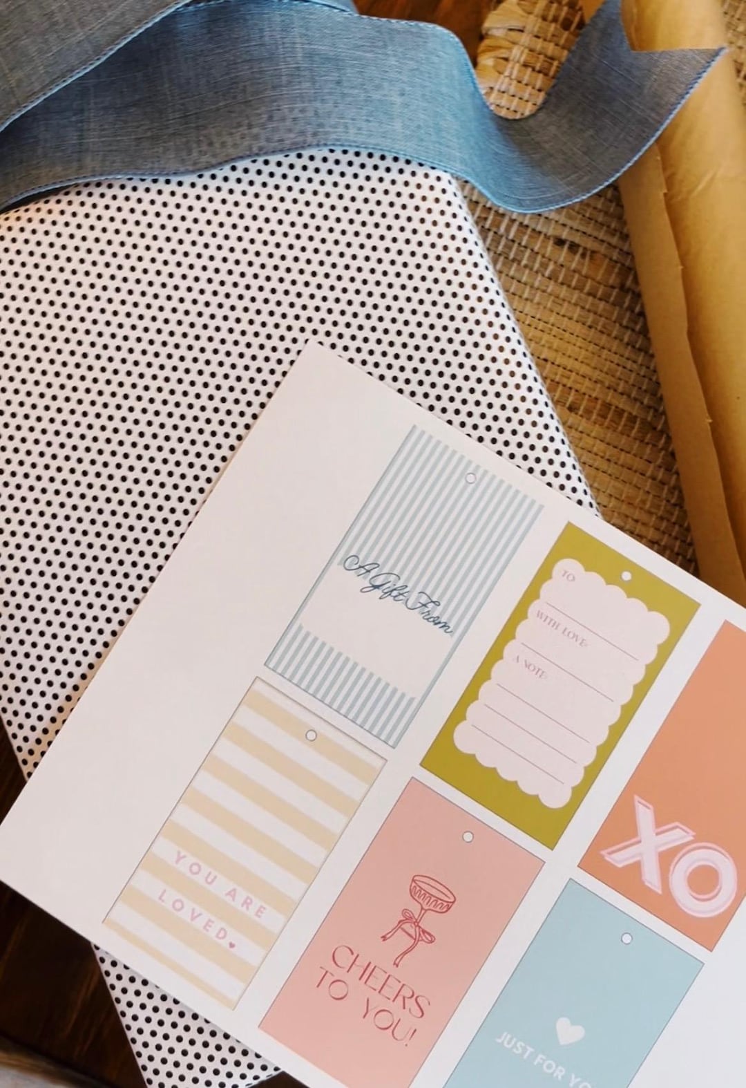 Printable Gift Tag Variety Pack: DIY Gift Wrapping (digital Download ...