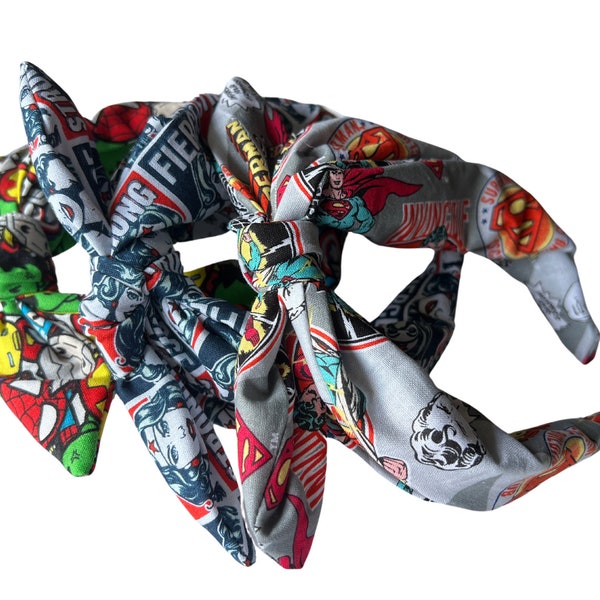 Superhero Headband - Etsy