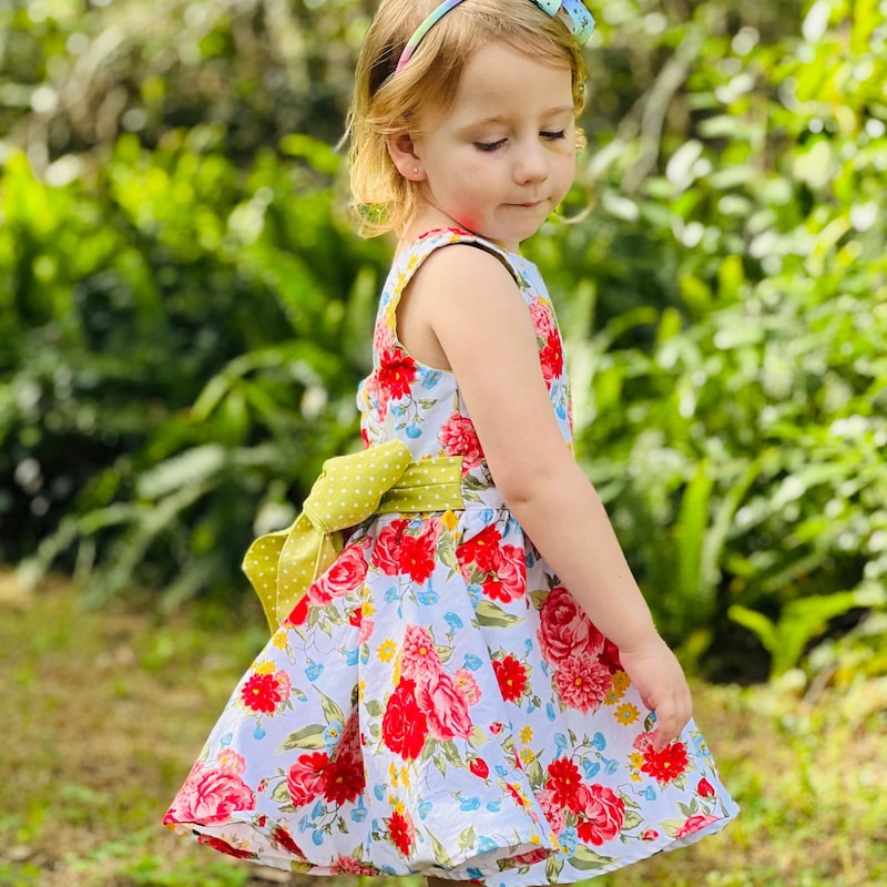 Handmade Girls Dress - Etsy